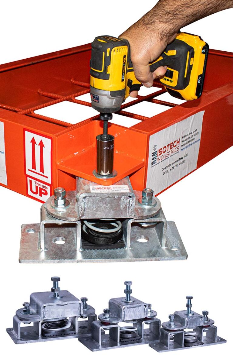 Seismically Rated Floor Mounted Spring Restraint Isolator ( IPSSA ...