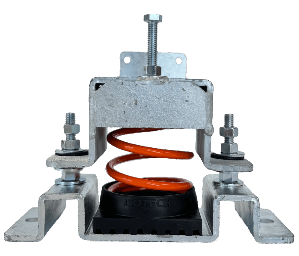 Seismically Rated Floor Mounted Spring Restraint Isolator ( IPSSA-L ...